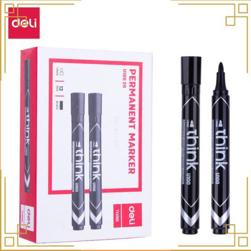 Spidol Permanent_Deli Think U100