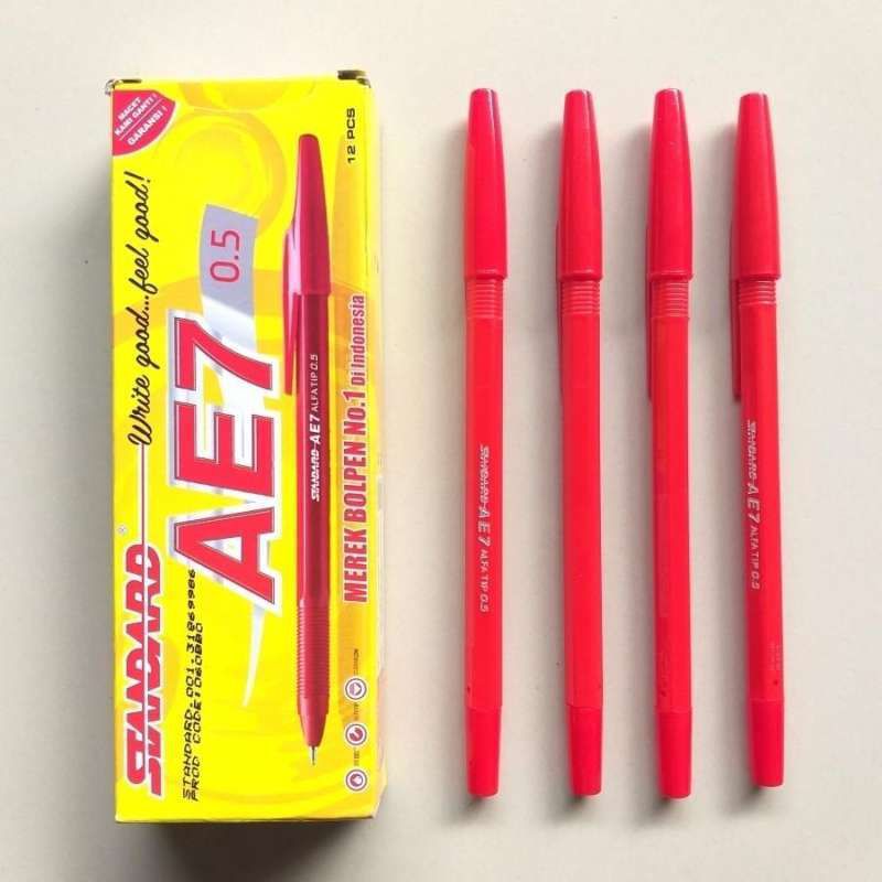 bolpoint warna merah