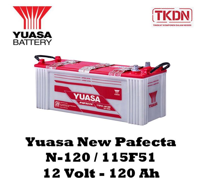 YUASA NEW PAFECTA N-120 / 115F51, 12 VOLT - 120 AH