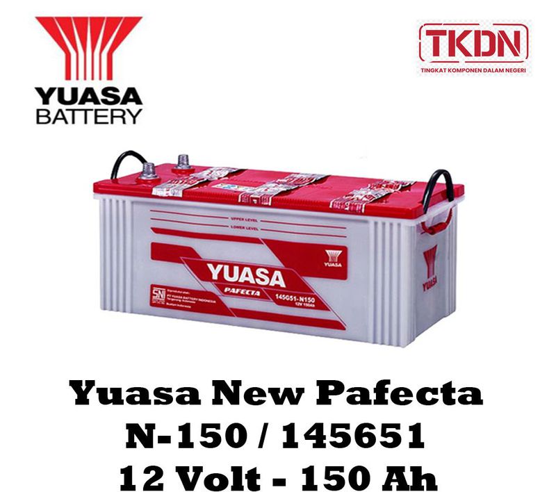 YUASA NEW PAFECTA N-150 / 145G51, 12 VOLT - 150 AH