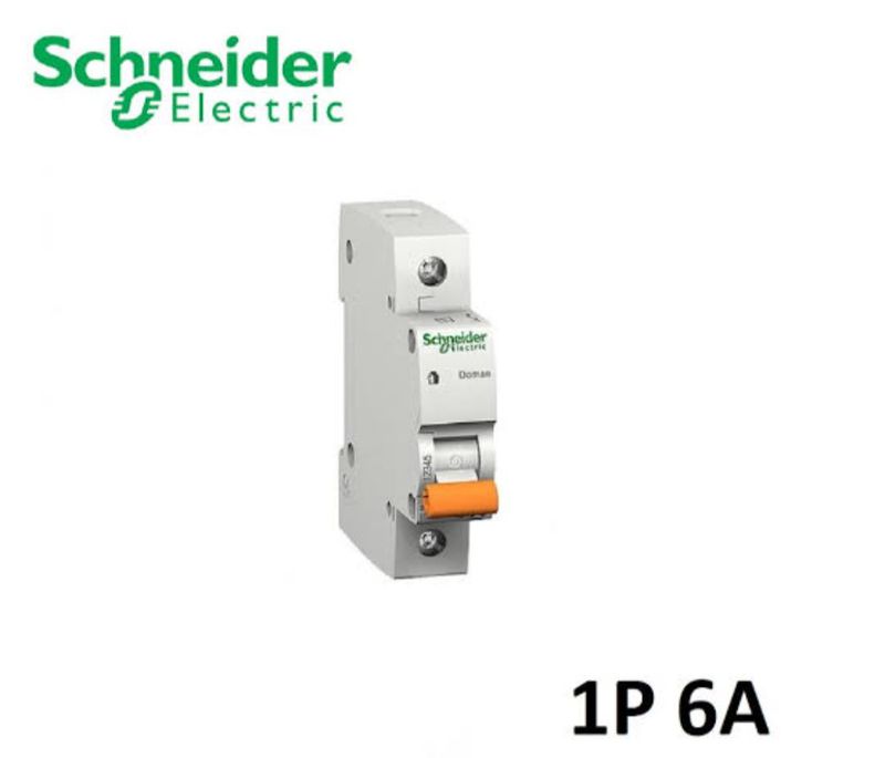 MCB 1 phase 6 Amphere Schneider