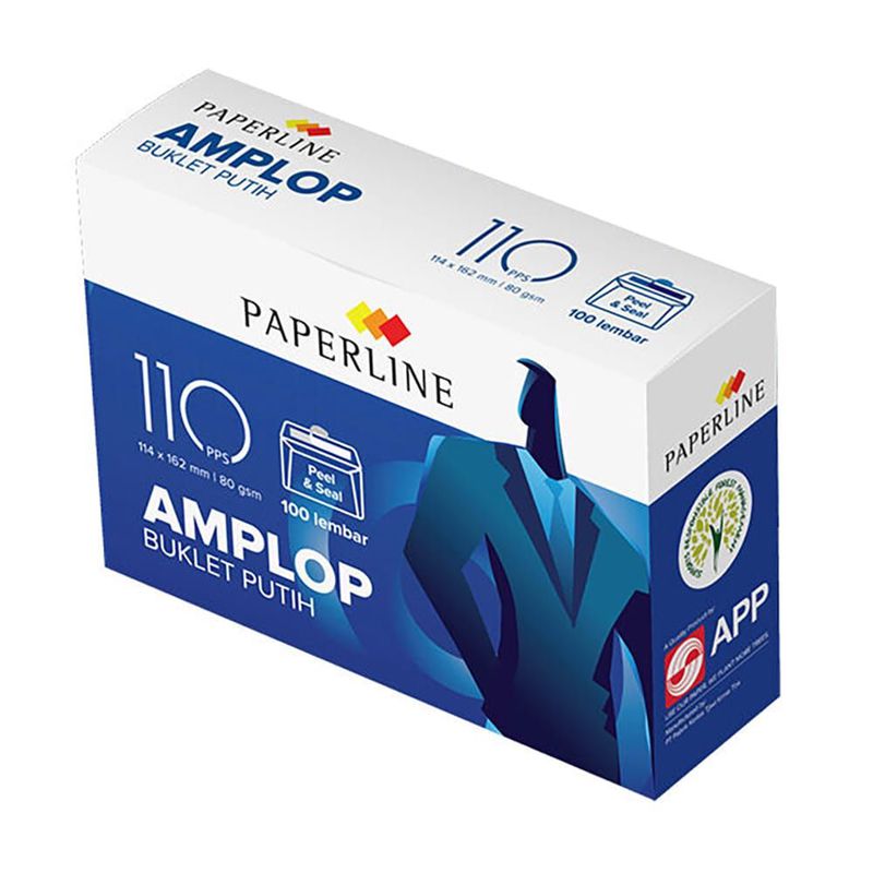 Paperline Amplop PPL EV 110 PPS Buklet Putih No.110