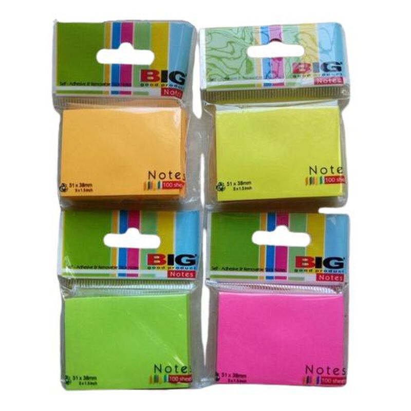 BIG POST-IT 51X38MM ( 2 X 1,5 IN ) / PCS