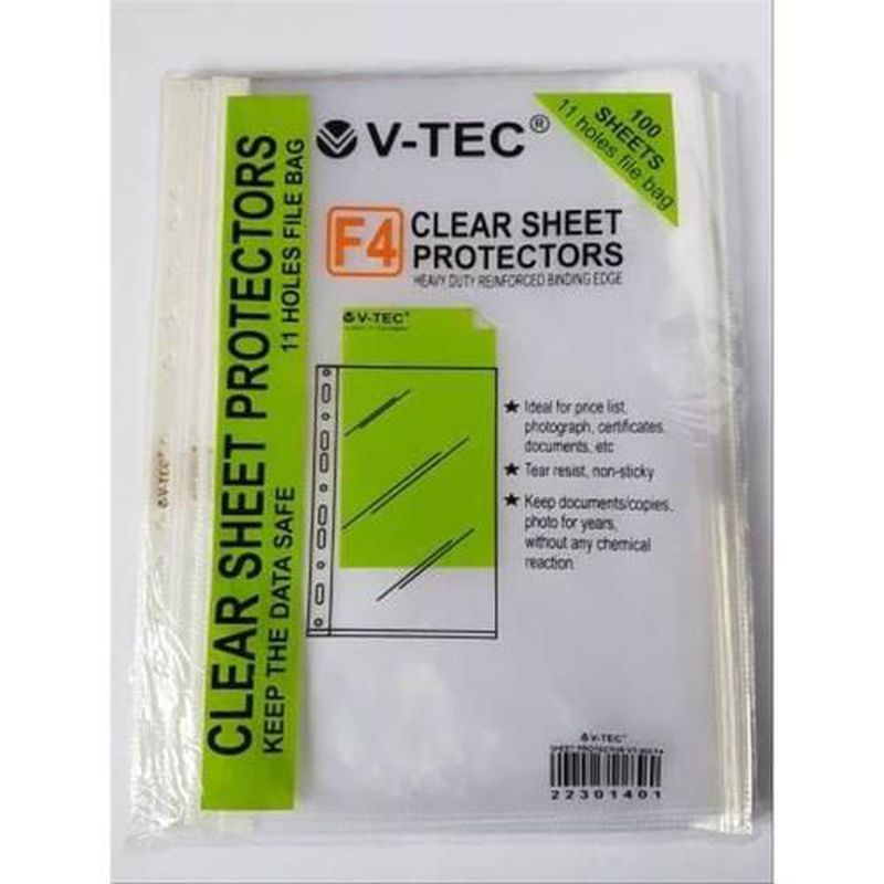 Sheet Clear Protector/Plastik Dokumen