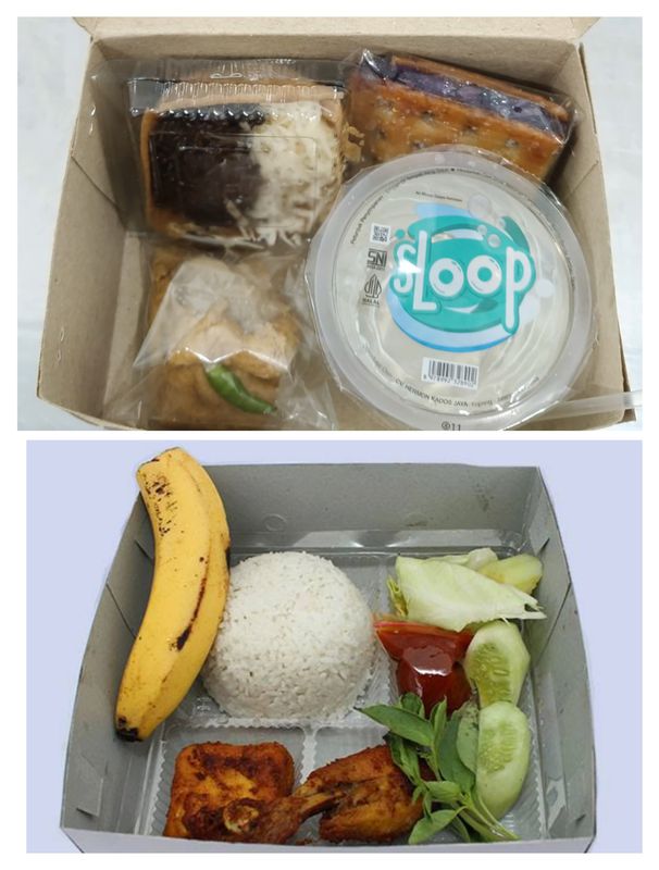 Paket Nasi Box dan Snack B