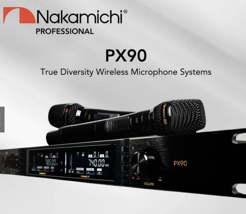 MIC Wireless Microphone Nakamichi PX90