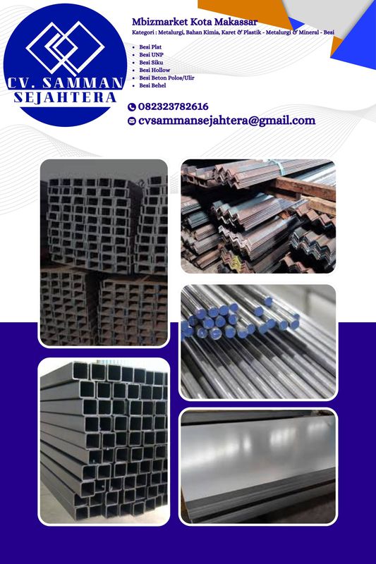 Plat Besi Polos 3 mm