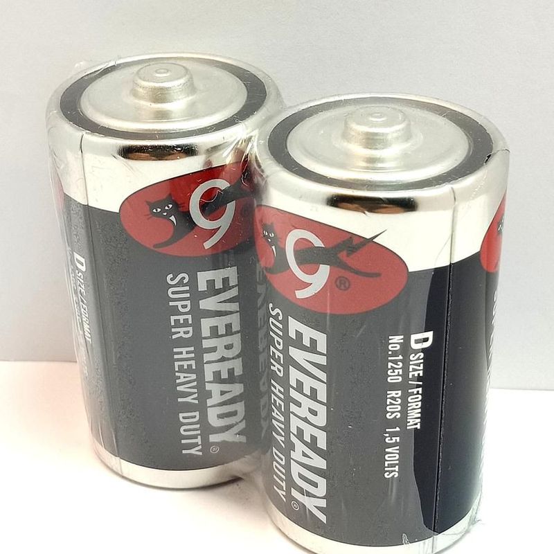 BATERAI BESAR D - EVEREADY SUPER HEAVY DUTY