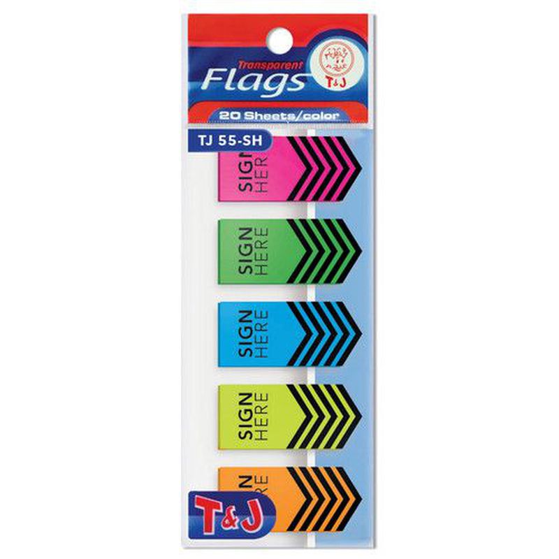 STICKY NOTE SIGN HERE