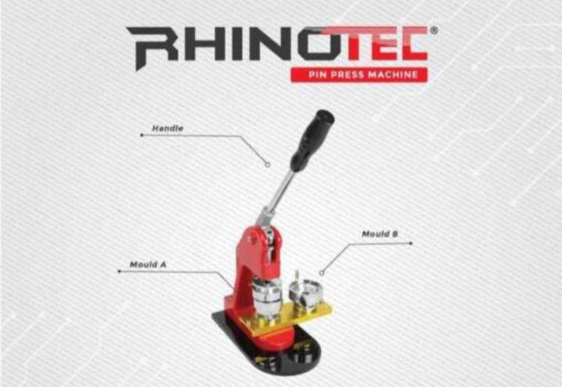 Mesin Press Pin Button Talent