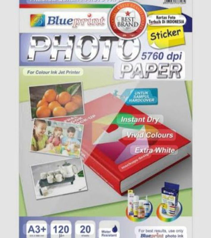 Kertas Sticker A3 + Sticker