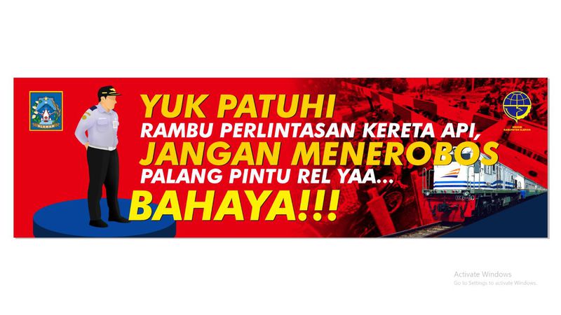 Banner 400 x 100 cm custom