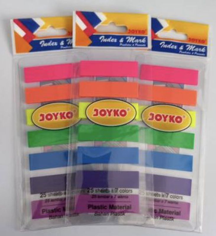 Sticky Notes JOYKO IM-43 PLASTIK Penanda Index Memo Post Stick it Note