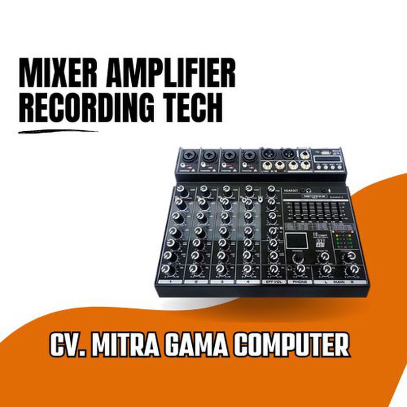 Mixer Amplifier Recording Tech