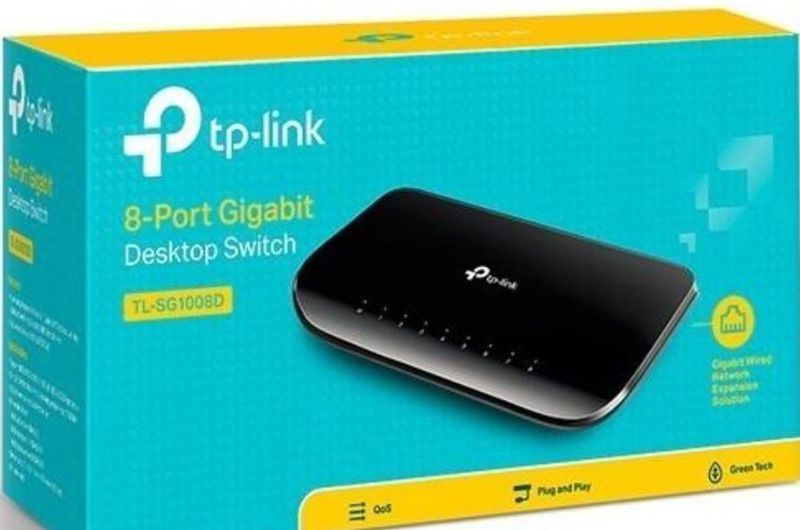 swith hub 8 port gigabyte