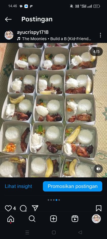 Paket Hemat Nasi Box + Snack
