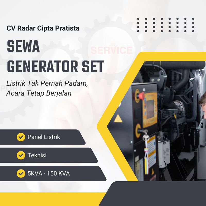 Sewa Generator Set Genset