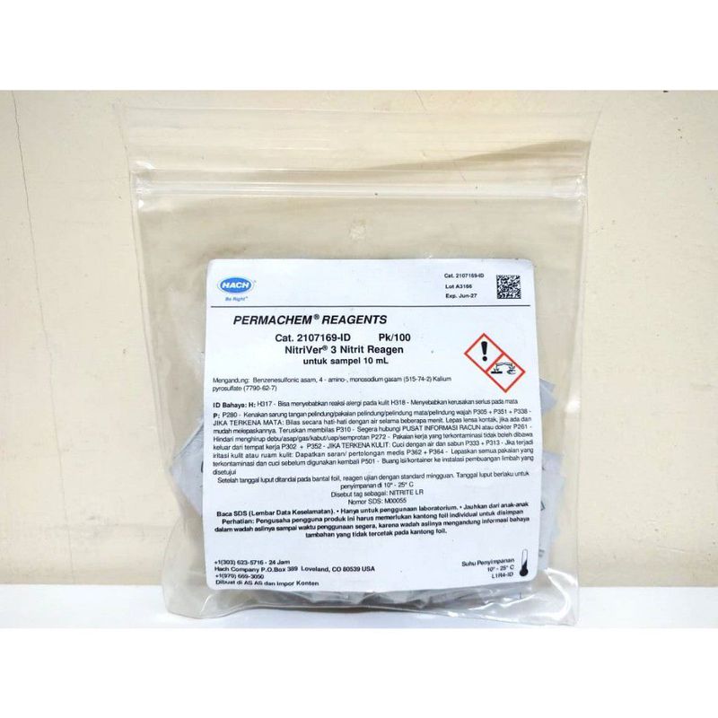 NITRIVER 3 PWD PLW 10ML PK/100; No katalog: 2107169