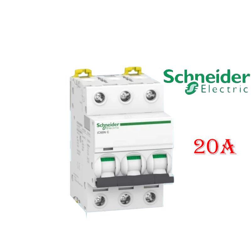 MCB SCHNEIDER 3 PHASE 20A - IC60N