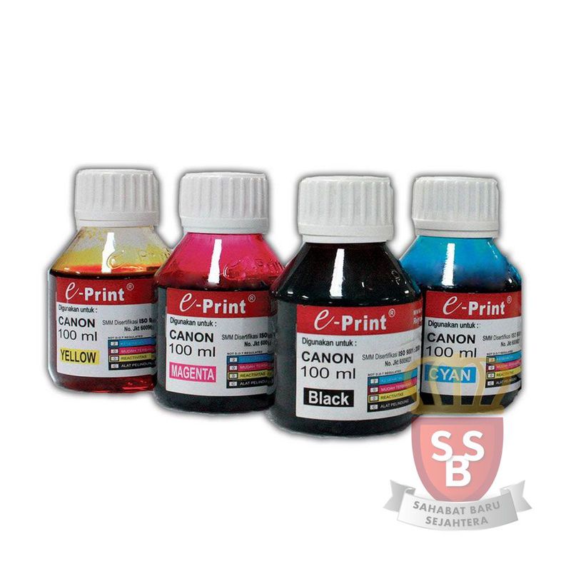 TINTA PRINTER CANON 100 ML - Merah