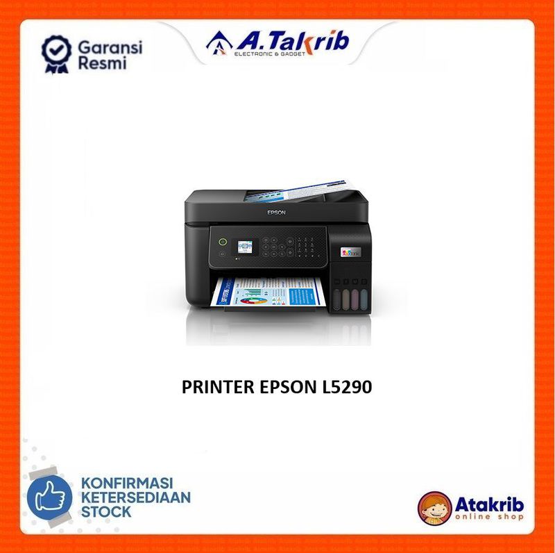 PRINTER WARNA MERK EPSON, TYPE ECOTANK L5290