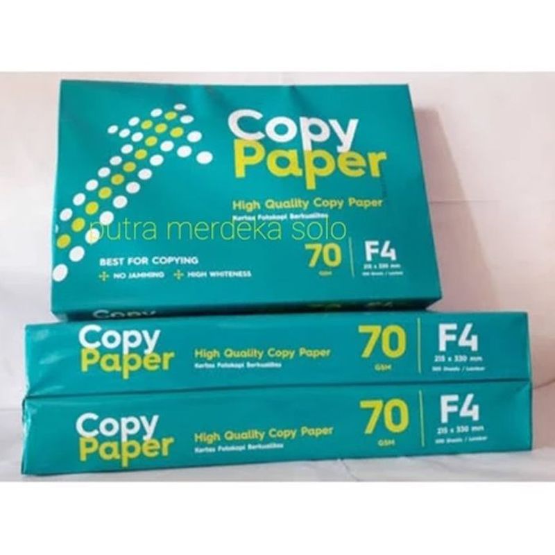 KERTAS HVS COPY PAPER F4 70 GRAM