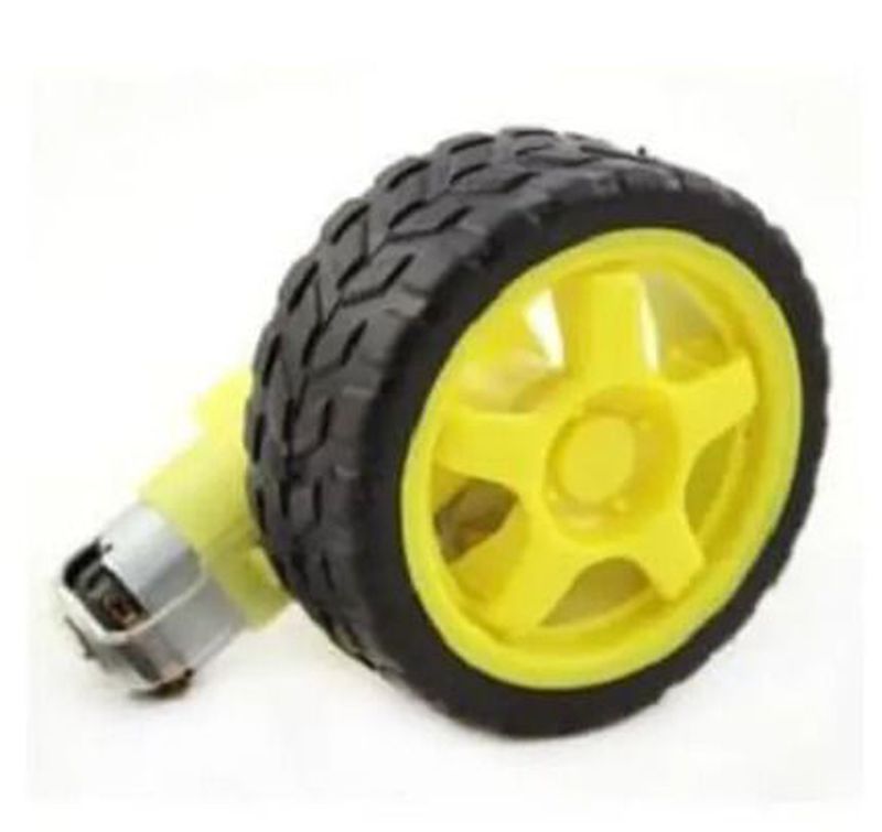 Motor DC Gear Box dan Roda Arduino