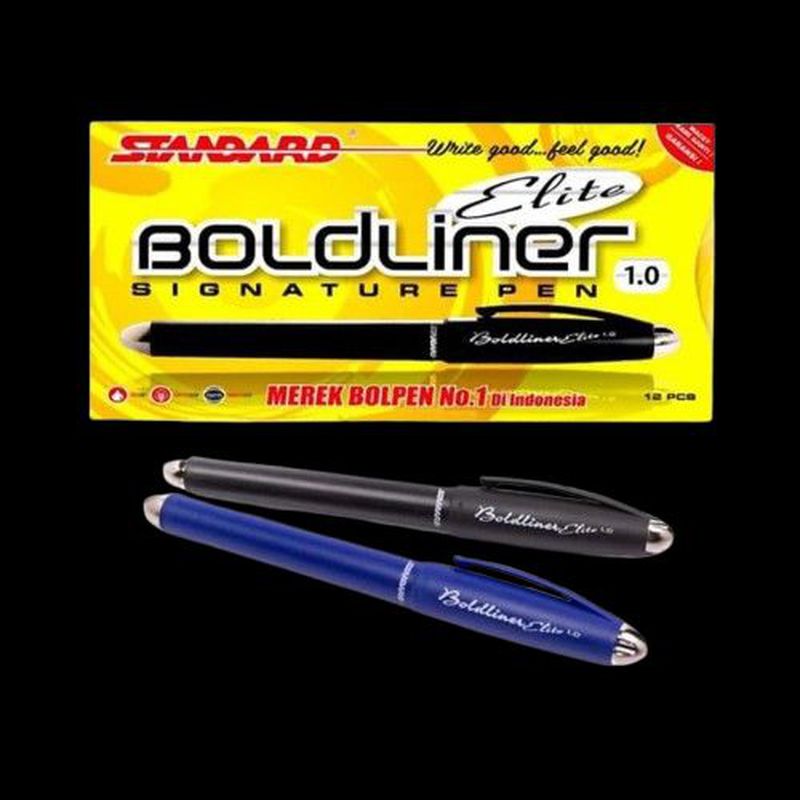 balpoint bold liner elite - Biru