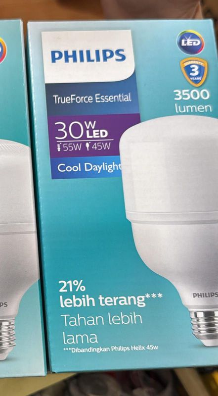 Lampu LED Philips 30 watt Tabung