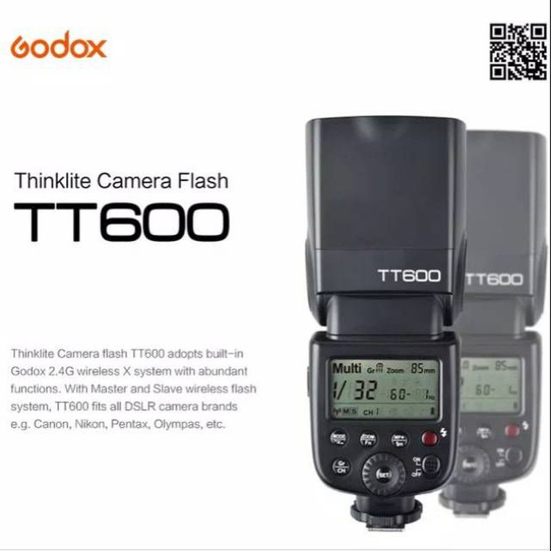 GODOX TT600 UNIVERSAL FLASH SPEEDLITE
