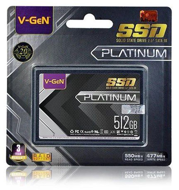 SSD V-Gen Platinum 512Gb