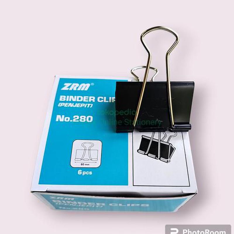 BINDER CLIP 280 (60mm) ZRM