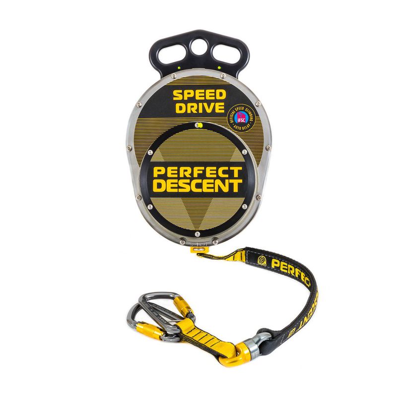 AUTOMATIC BELAY DEVICE - PERFECT DESCENT - SPEED DRIVE PRO