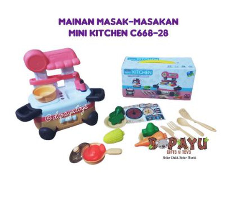 Mainan Set Dapur Masak Masakan Mini Kitchen C668-28