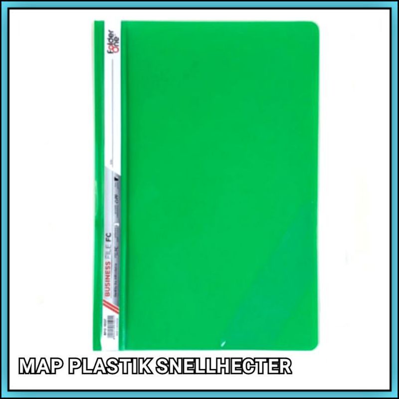 Map Plastik Snelhecter Hijau