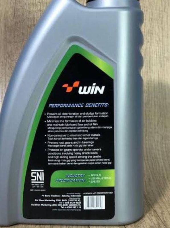 OLI GARDAN & OLI TRANSMISI (WIN)