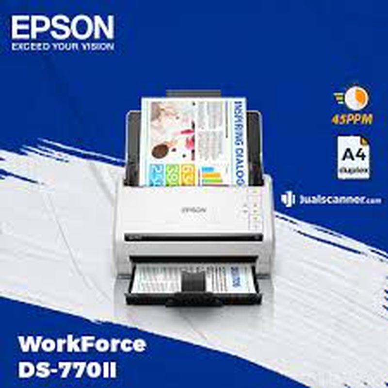 EPSON Color Duplex Document Scanner DS-770 II