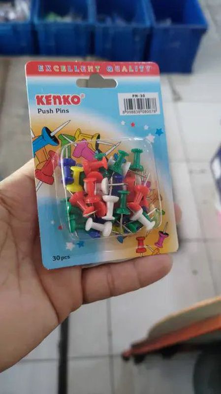 PUSH PIN (PAKU BERWARNA)