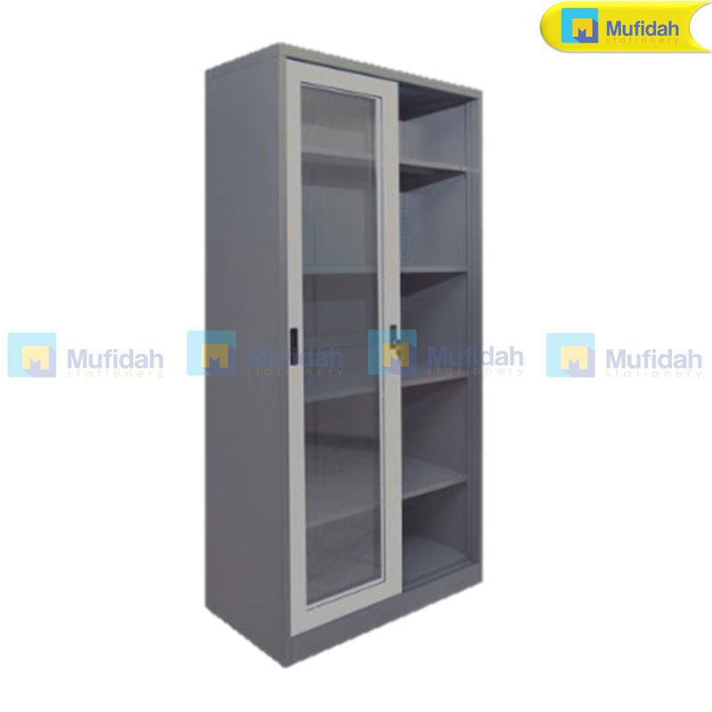 TIGER ALMARI LEMARI FC-E18 2 PINTU SLIDING KACA