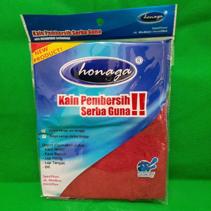 Lap Mikrofiber merah