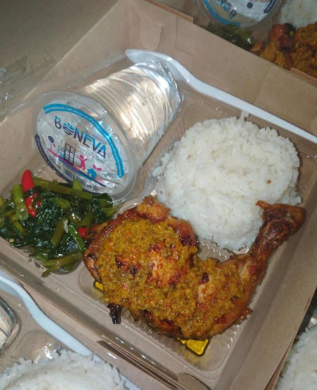 paket nasi ayam iloni