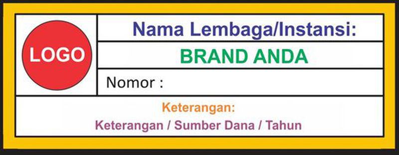STIKER LABEL BARANG