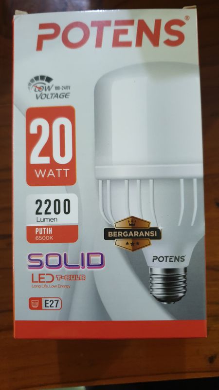 Lampu LED Potens 20 watt