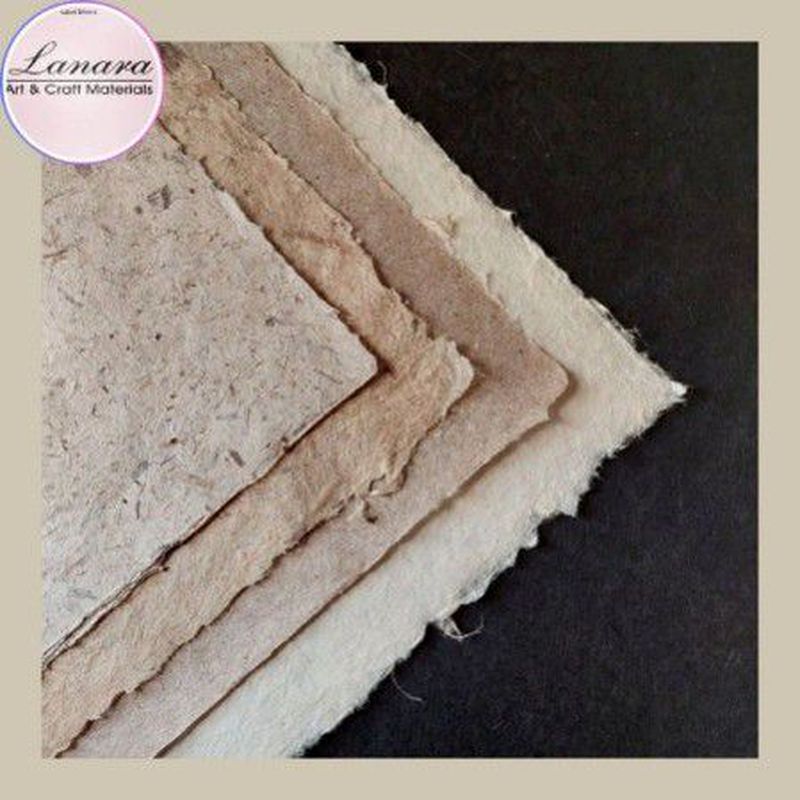 Kertas Daur Ulang Abaca Natural A2 putih