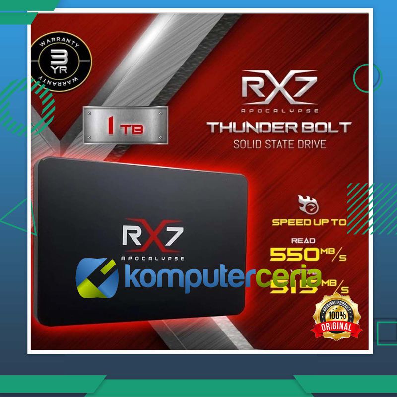SSD RX7 1TB ORIGINAL