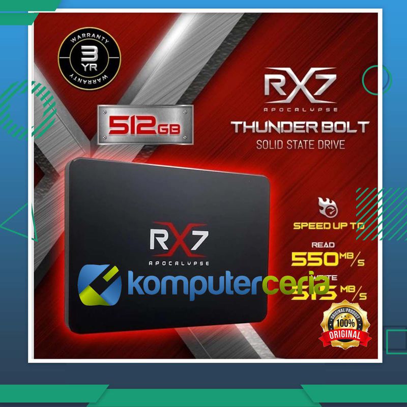 SSD RX7 512 Gb ORIGINAL