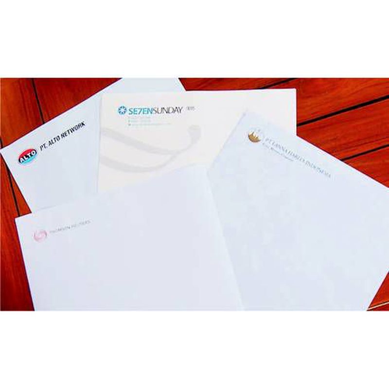 Cetak warna kertas kop SKPD