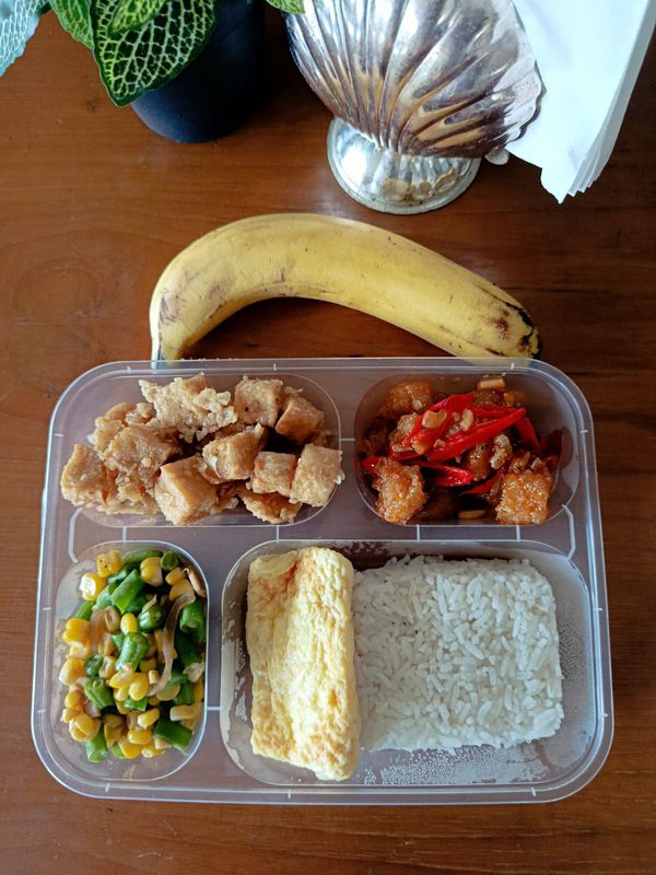 PMT 2025, Makanan lengkap Bu mil Menu ke 3