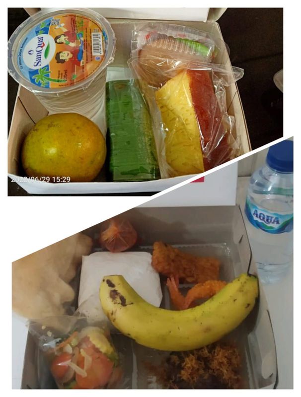 Paket Makan dan Paket Snack Lengkap