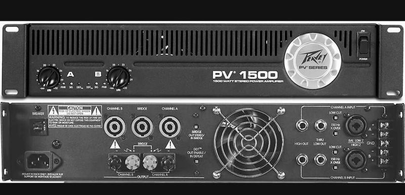 POWER AMPLIFIER PEAVY PV 1500